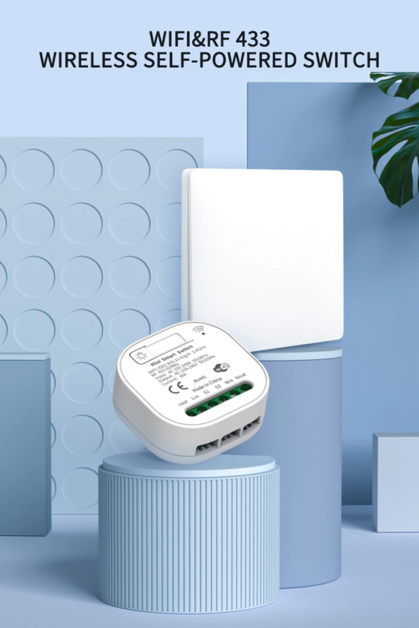 Smart Push Button With Breakers (2×1-Gang+1-Breaker) – Ekoswitch